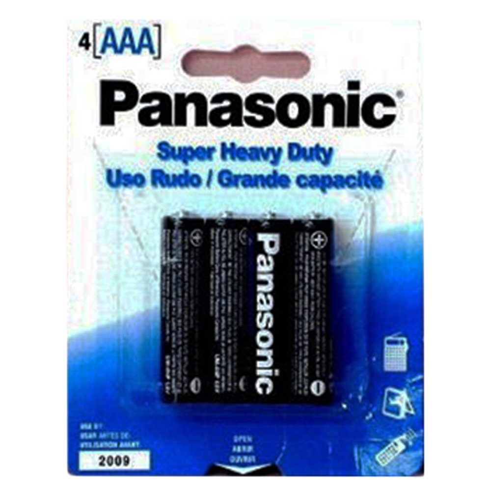 Panasonic Super Heavy Duty Power Battery- AAA (4 In 1 Pack) : Amazon.ca ...