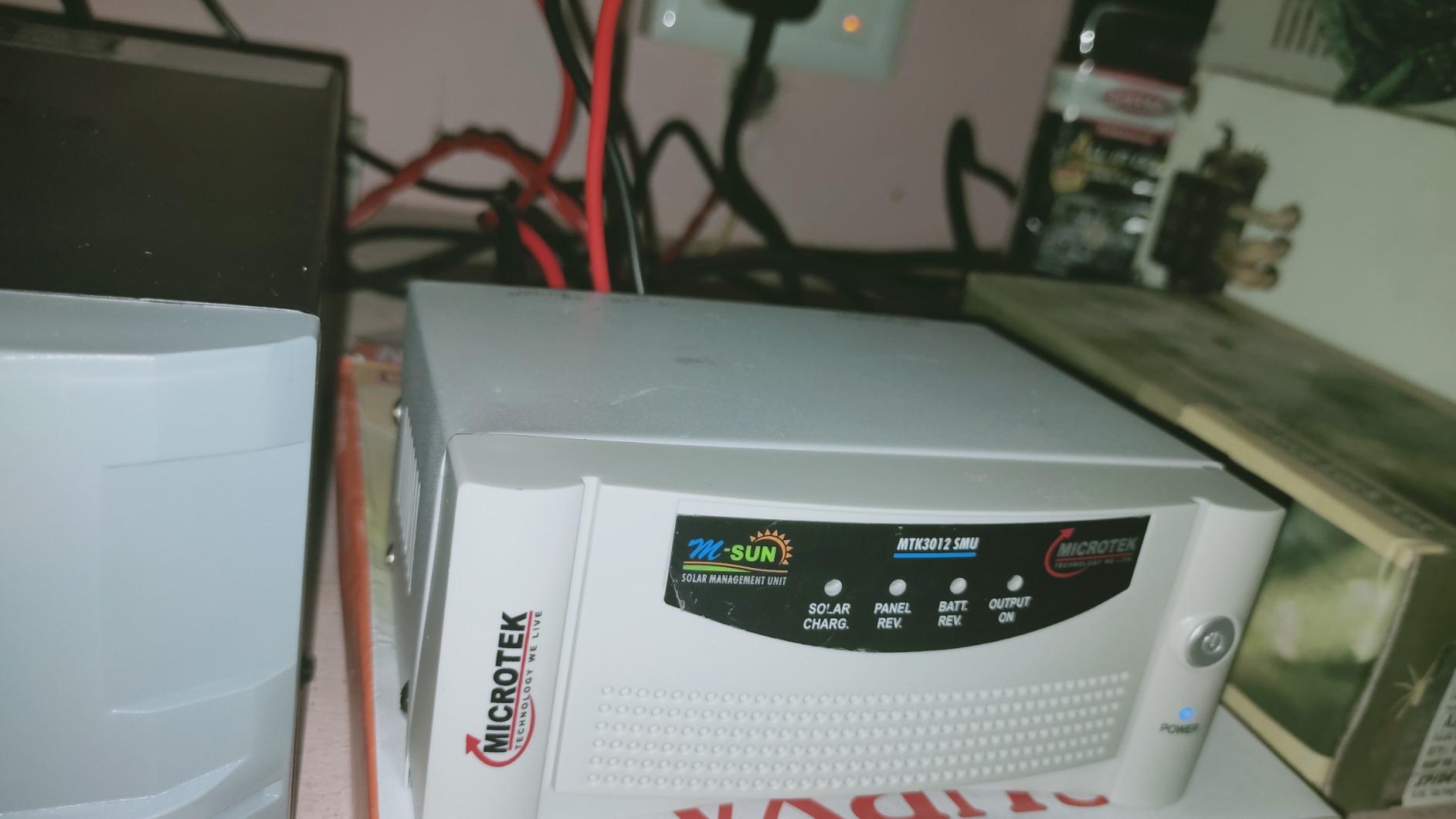 Microtek MTK3012SMU Solar Charge Controller : Amazon.in: Garden & Outdoors