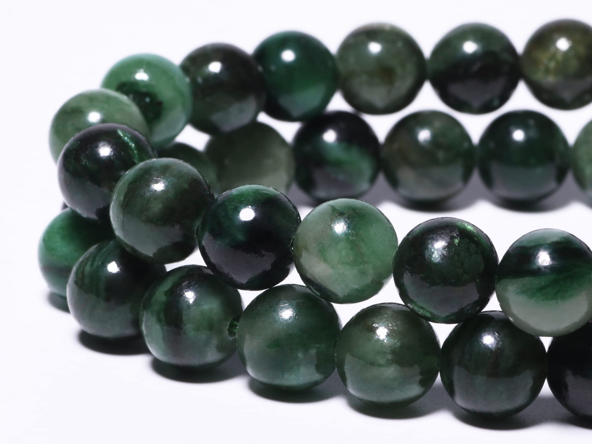 Amazon.com: Song Xi 45Pcs A+ Grade 8mm Natural Beads Genuine Real ...