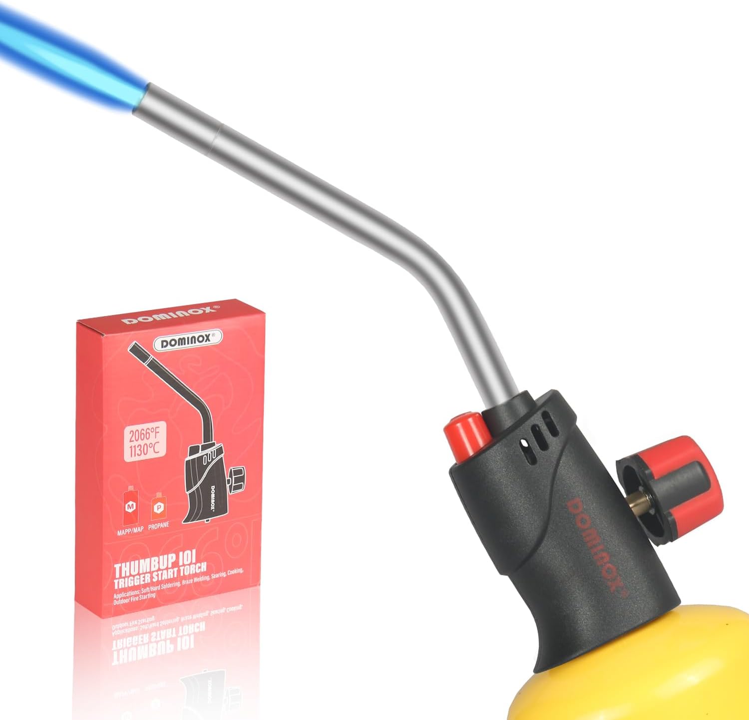 Amazon.com: Propane Torch Head with Igniter, Trigger Start Propane Gas ...