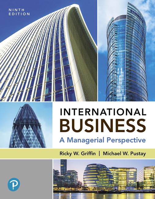 Amazon.com: International Business: A Managerial Perspective - MyLab ...