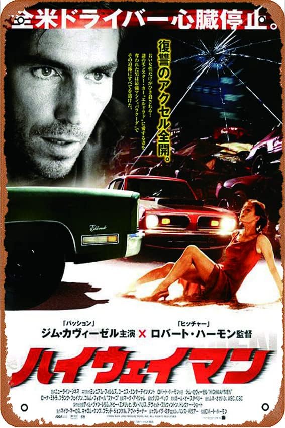 Amazon.com : Highwaymen movie Posters 8 x 12 Inches - Vintage Metal Tin ...