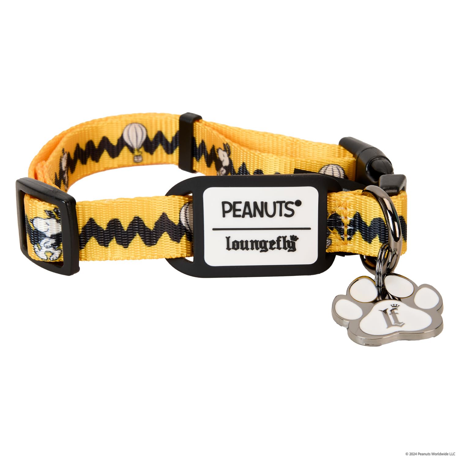 Amazon.com : Loungefly Peanuts 75th Anniversary Snoopy Dog Collar ...