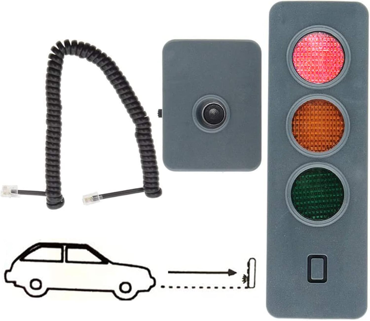 Amazon.com: EXQST Parking Sensor, Garage Parking Sensor with Tri-Colour ...