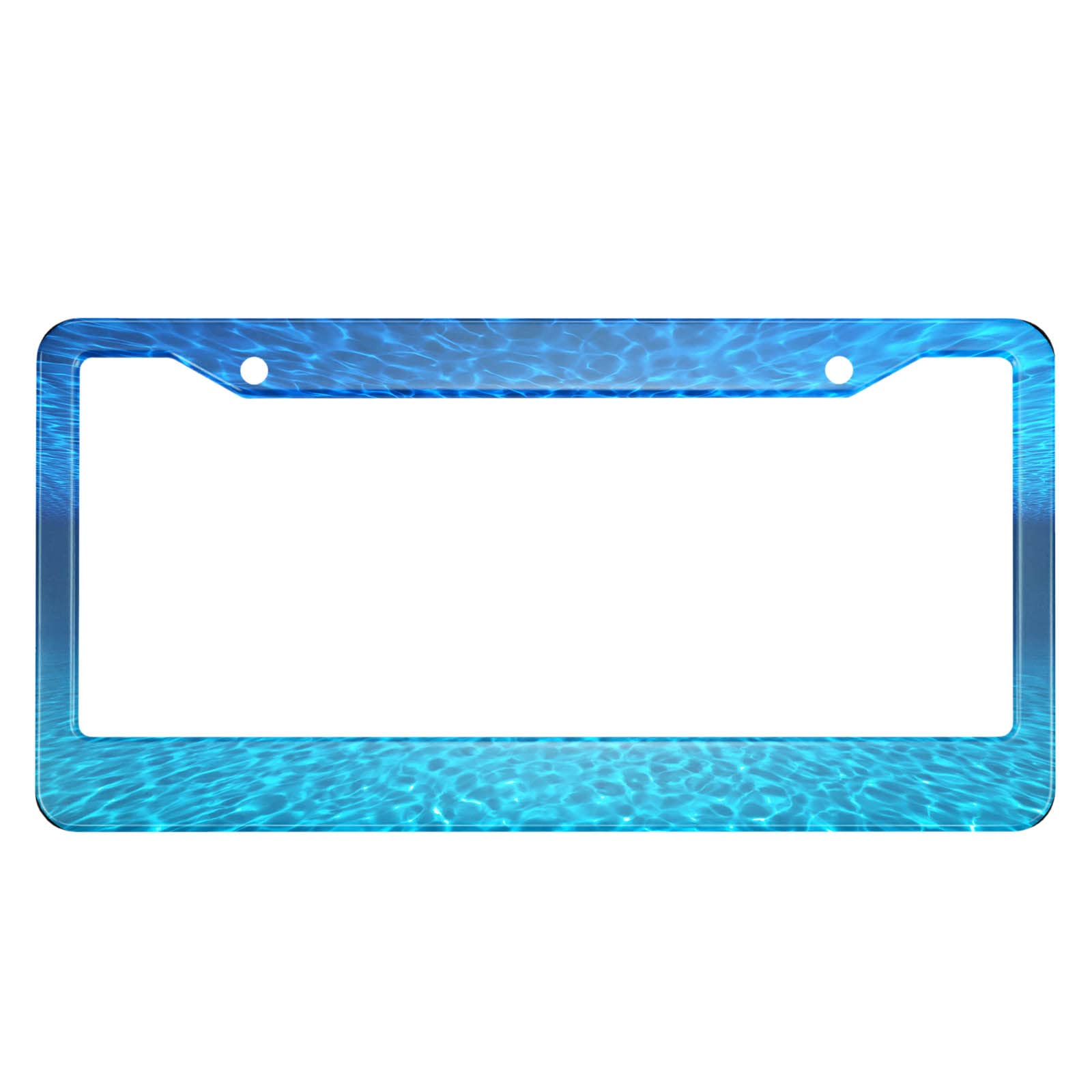 Amazon.com: HOSNYE Underwater License Plate Frame Ocean Bottom and ...