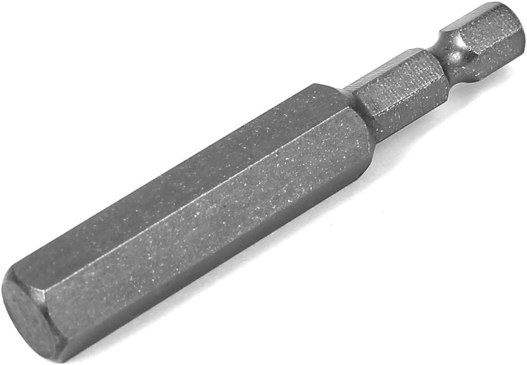 uxcell 65mm Long 1/4" Hex Shank 10mm Hexagonal Tip Magnetic Hexagon ...