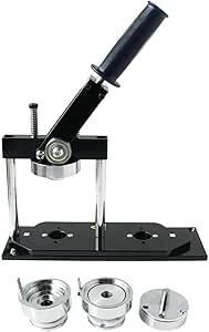 Amazon.co.jp: Nippon Chuko MA-BM44SET Round Can Badge Making Machine ...