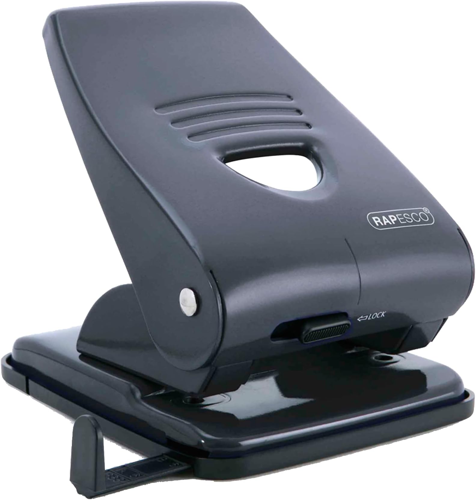 Rapesco PF800AB1 Heavy Duty 835 2-Hole Metal Punch, 40 Sheet Capacity ...