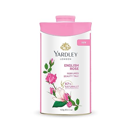 Amazon.com : Yardley London English Rose Perfumed Deodorizing Talc ...