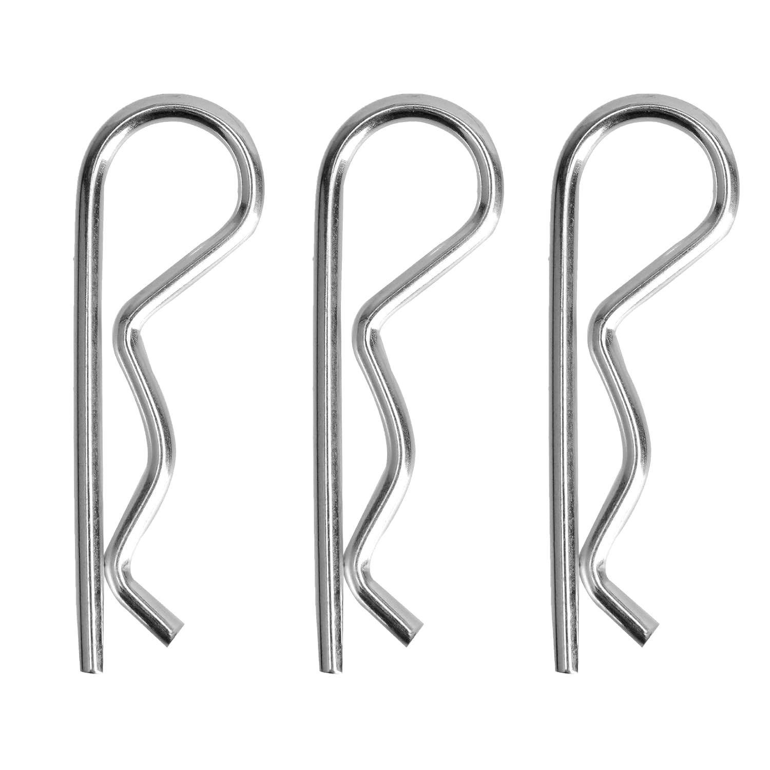 YXQ 3Pcs R Clips Retaining Pins, Heavy Duty Zinc Plated Spring ...
