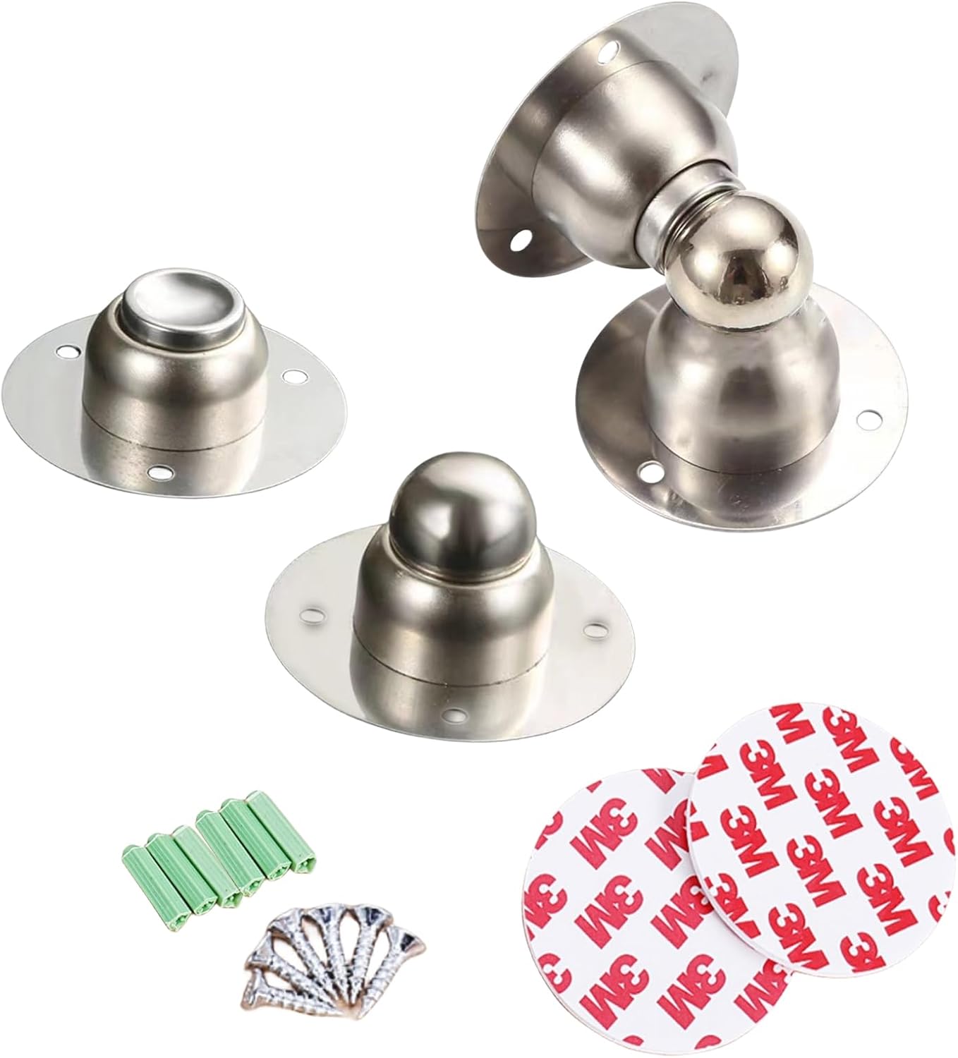 Amazon.com: Xntun Door Stopper,2 Packs Mini Magnetic Door Stop for ...