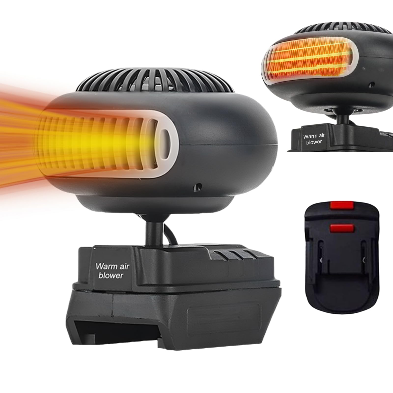 Amazon.com: Generic Battery Operated Space Heater, Battery Powered ...