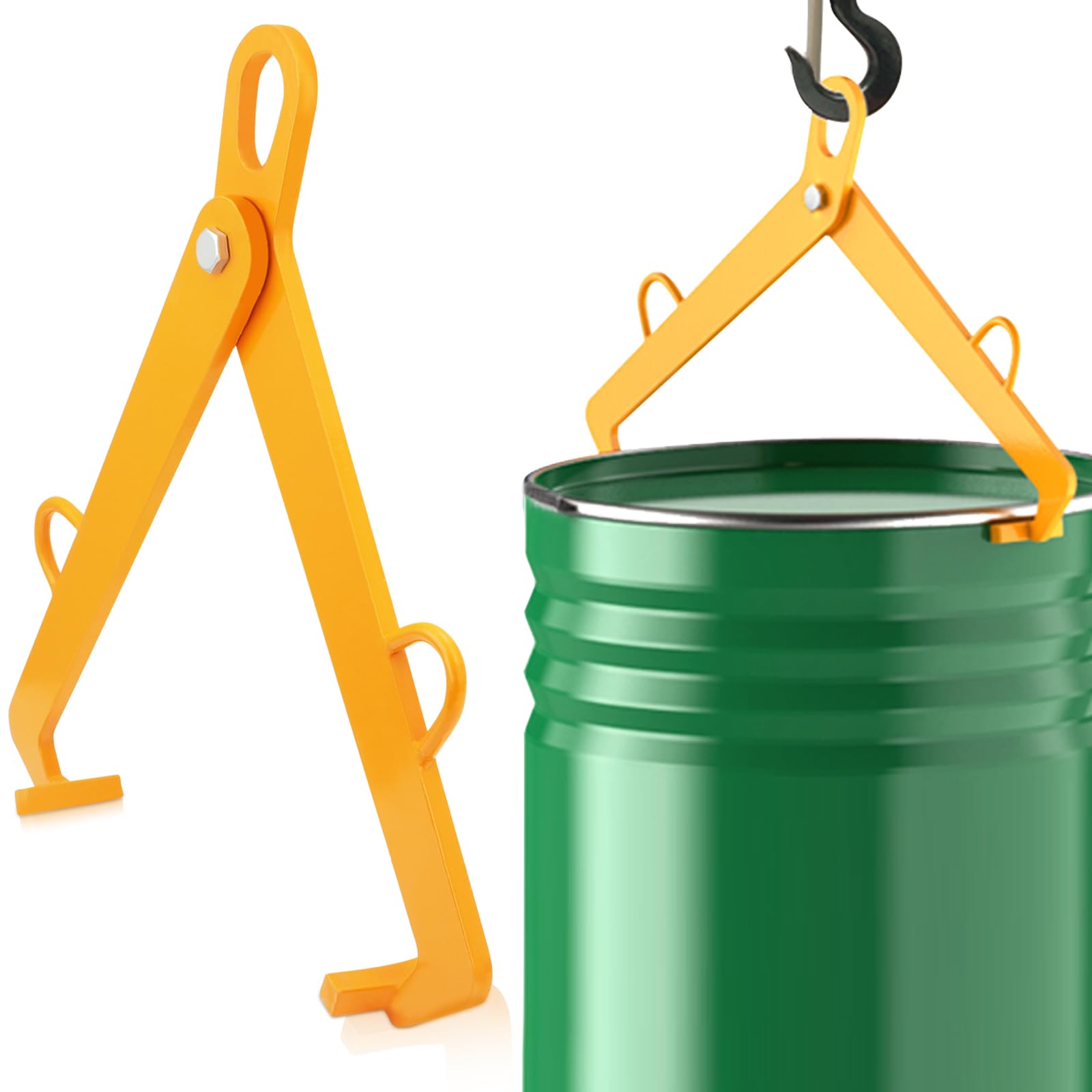 Snapklik.com : Drum Lifting Clamp C Type, 1100LBS Load Capacity ...