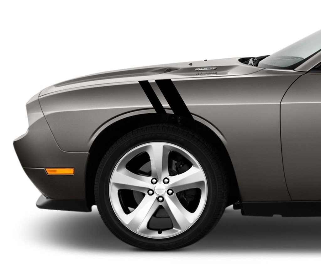 Matte White Dodge Challenger