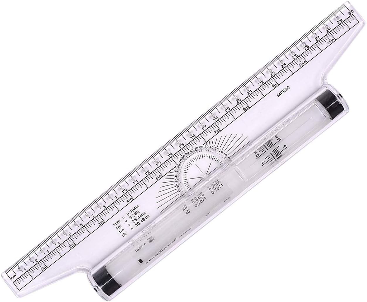 Amazon.com : D-Worthy Plastic Multi-Purpose Rolling Parallel Ruler ...