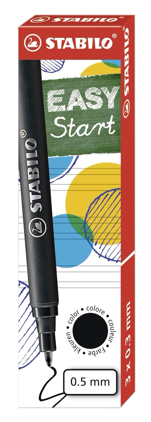Amazon.com : Ergonomic Rollerball - STABILO EASYoriginal Refills - Pack ...