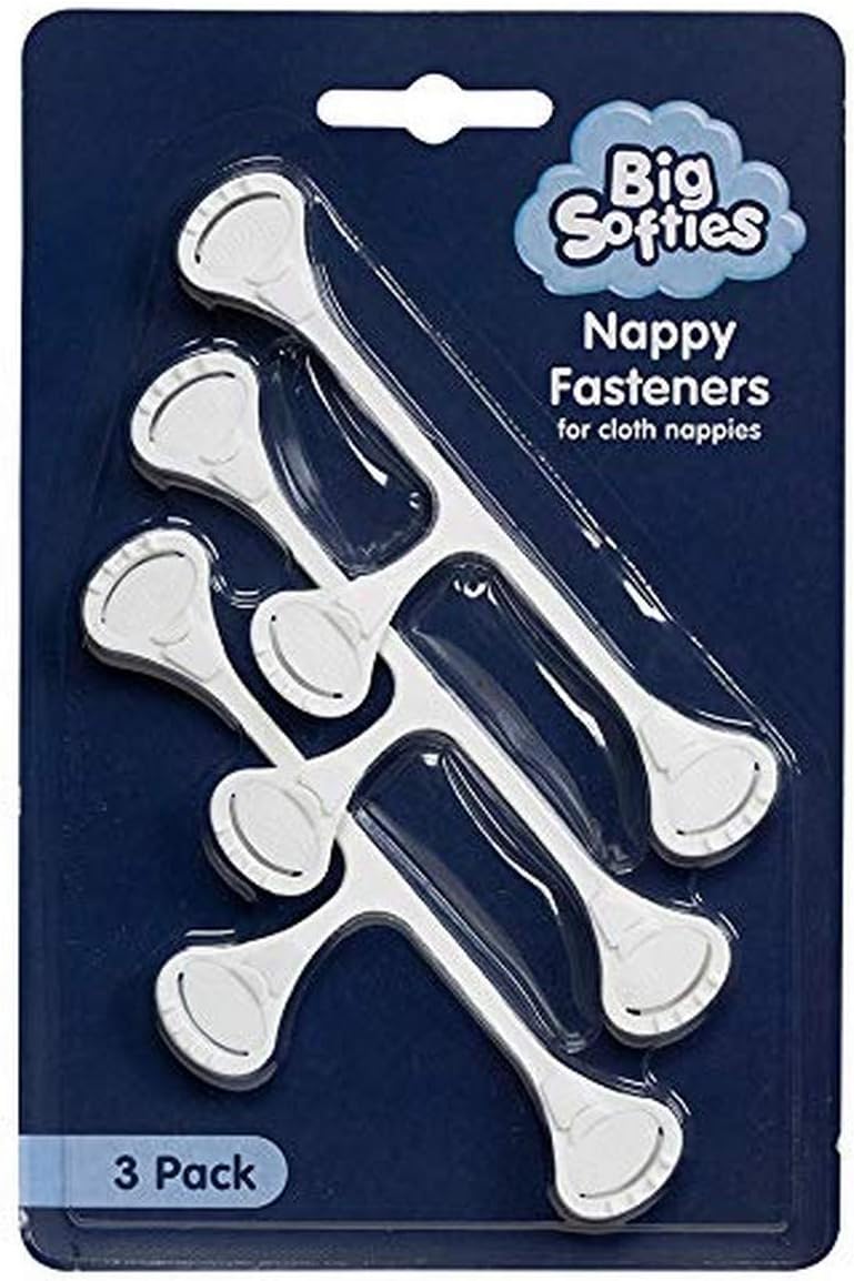 Big Softies Nappy Fasteners Assorted Pack, Multicolour : Amazon.com.au ...