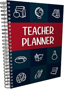 Undated UK Teacher Planner - A5, Primary/Secondary School, 7 Subjects ...