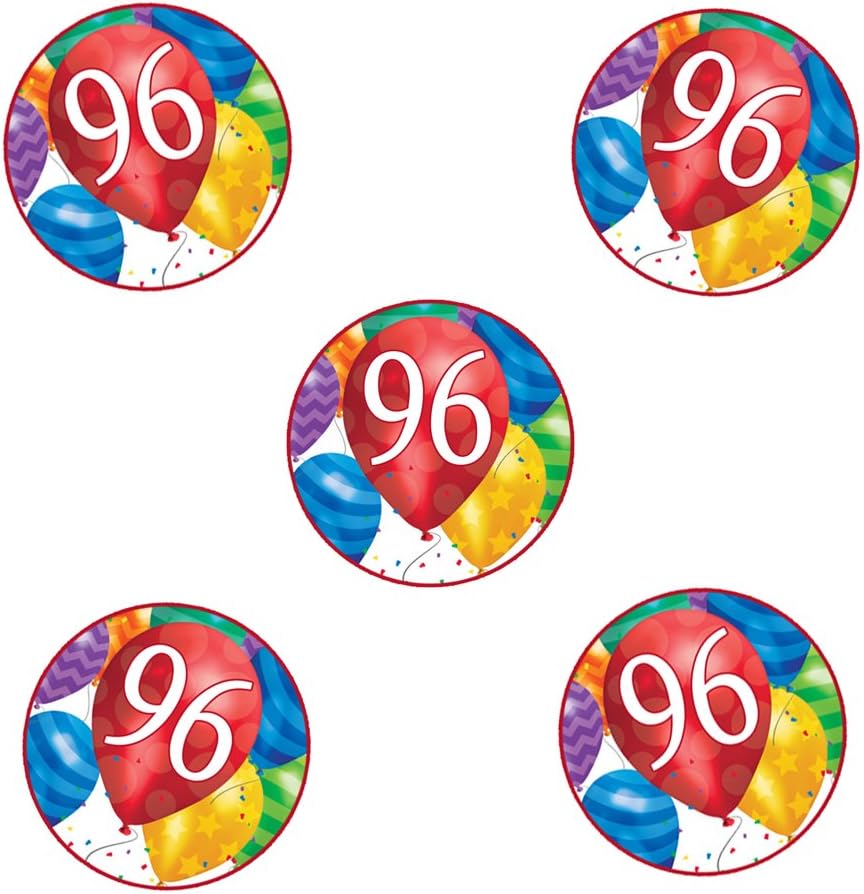 Amazon.com: 96TH Birthday Balloon Blast Deco FETTI (24 Piece/PKG ...