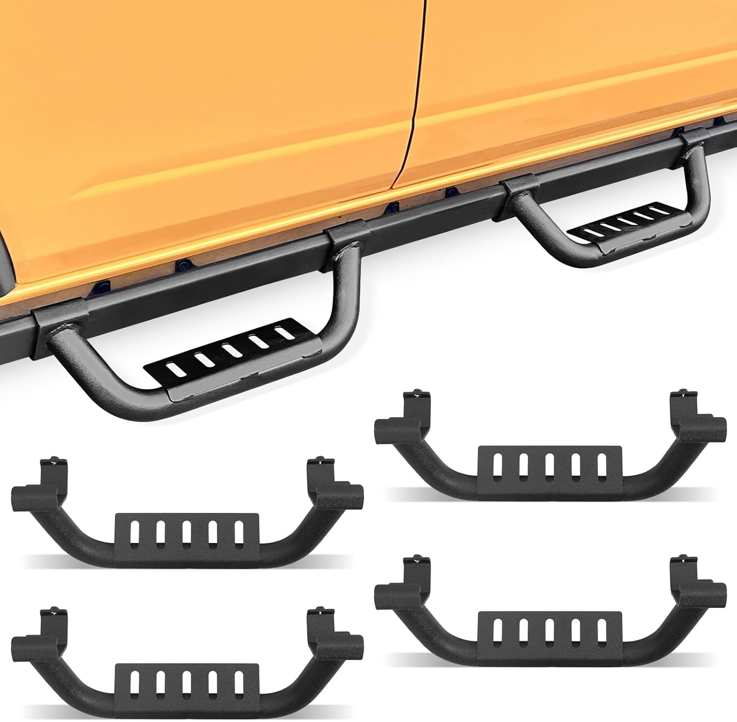 Amazon.com: YZONA Bronco Running Boards Drop Side Steps Compatible with ...