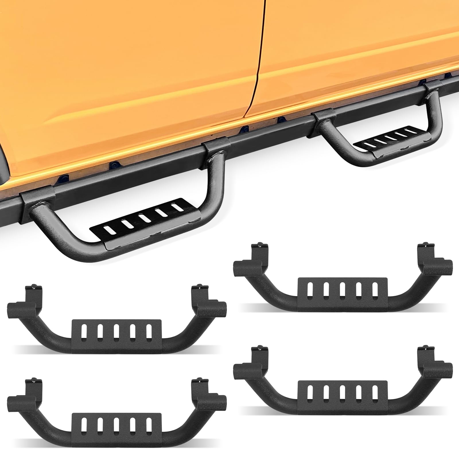 Snapklik.com : YZONA Bronco Running Boards Drop Side Steps Compatible