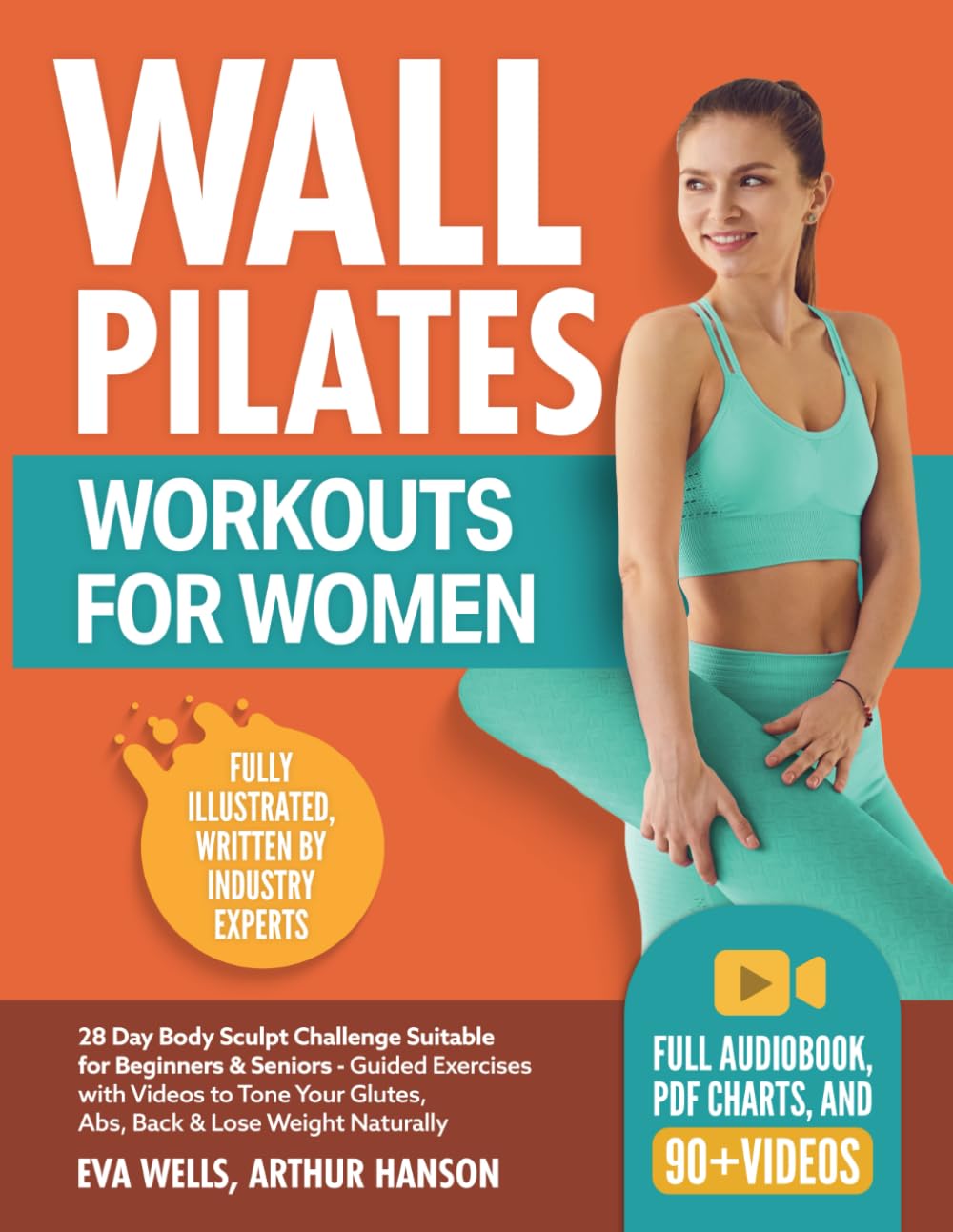 Wall Pilates Workouts for Women: 28 Day Body Sculpt Challenge Suitable ...