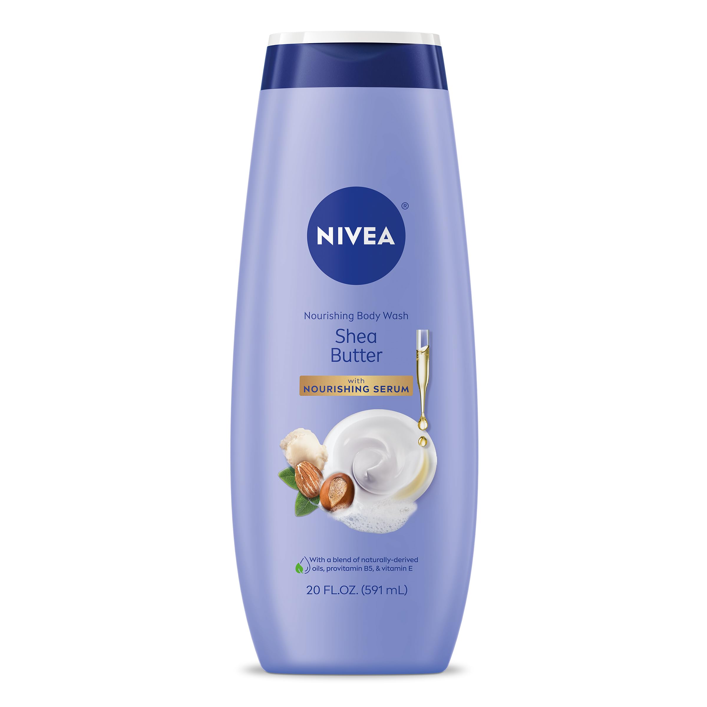 Amazon.com: NIVEA Shea Butter Nourishing Body Wash, Moisturizing Body ...