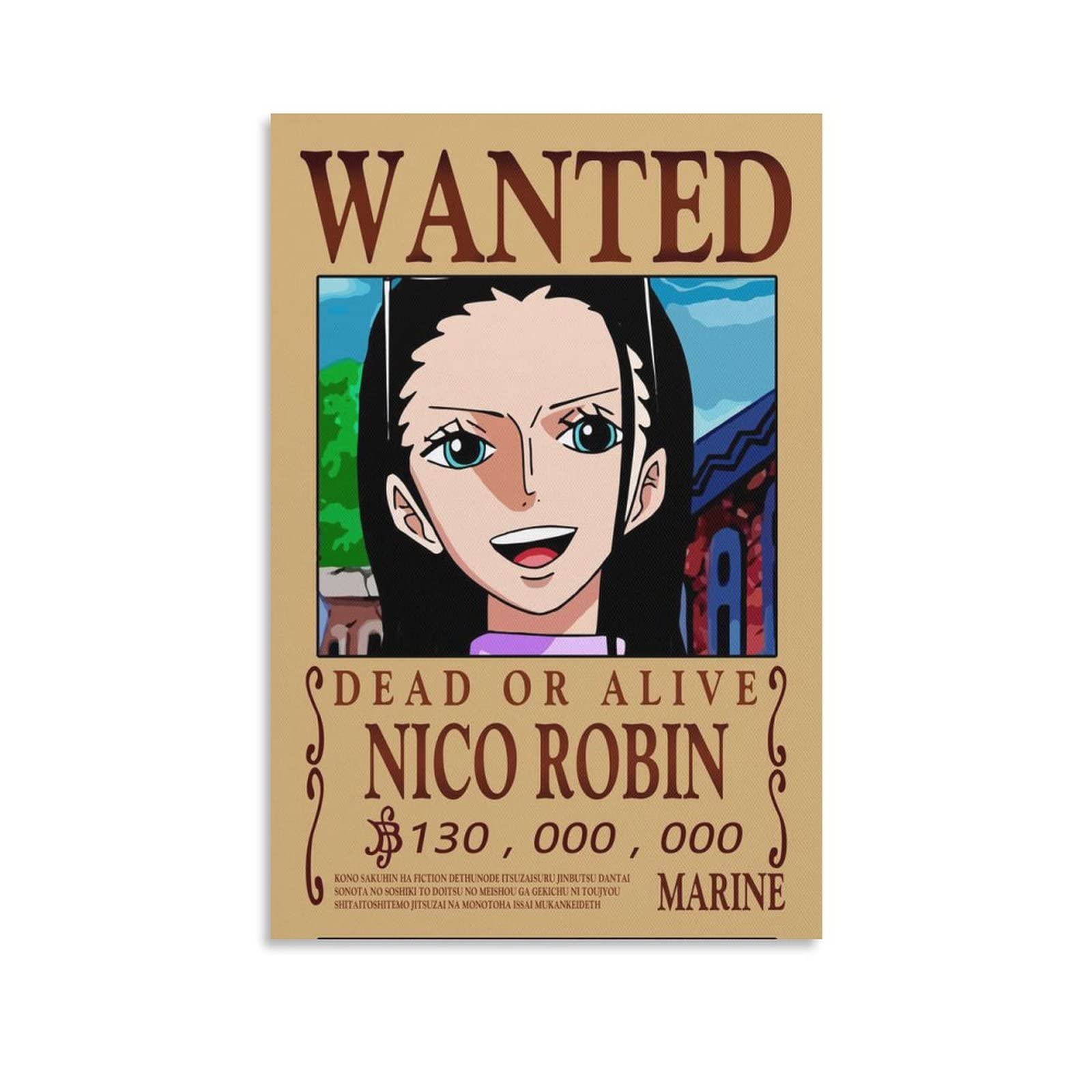 Nico Robin Wanted Poster