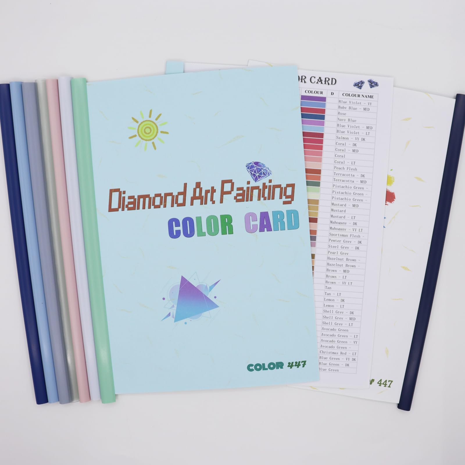 Amazon.com: ZHDAR DIY 5d Diamond Art Painting Tool Range 447 Color ...