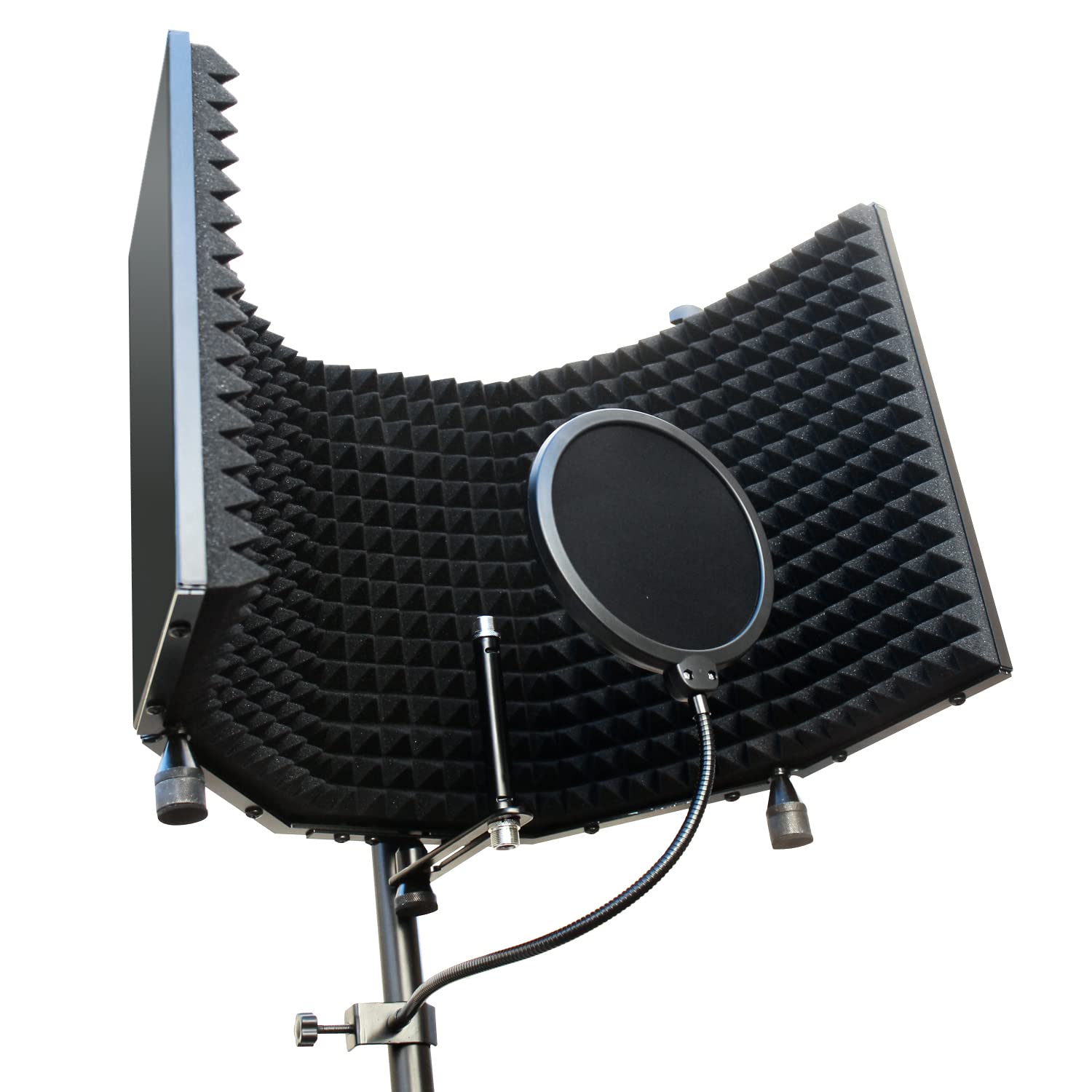 Snapklik.com : AxcessAbles 6 Inch Dual Layer Nylon Studio Microphone ...