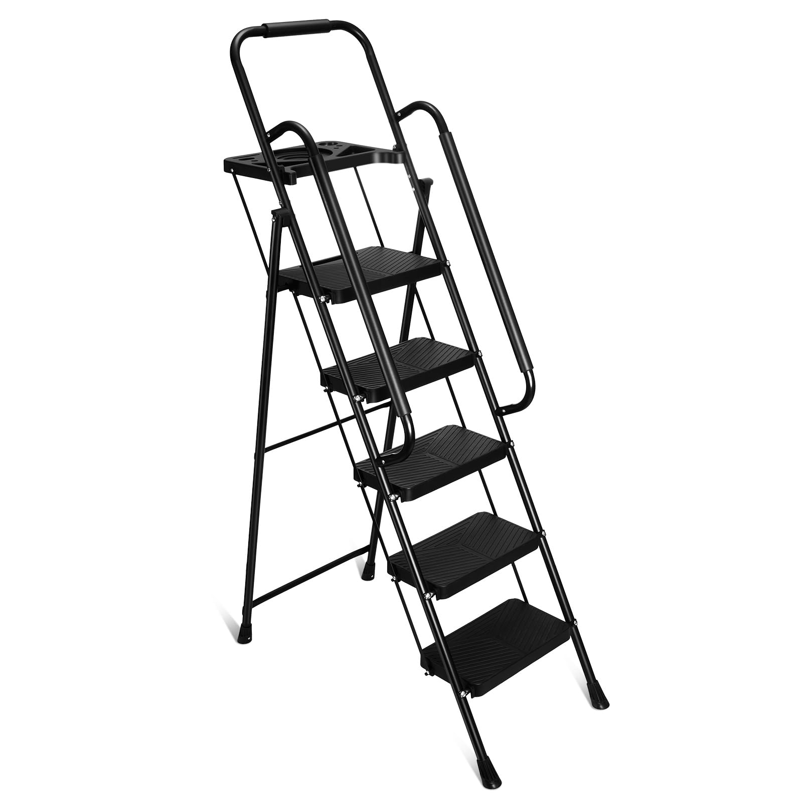 Snapklik.com : Delxo 5 Step Ladder
