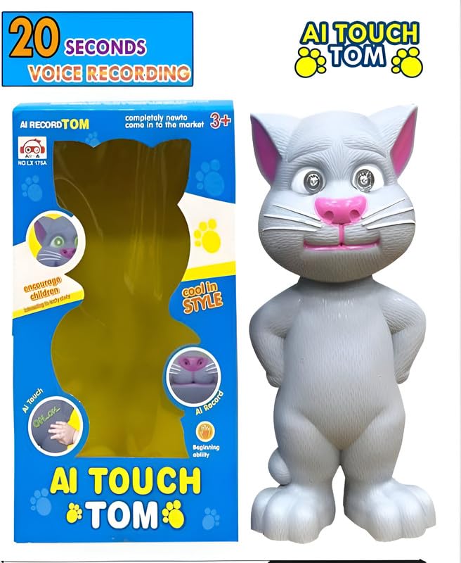 Buy Voice Recording Talking Tom Toy - Interactive Cat for Kids for Fun ...