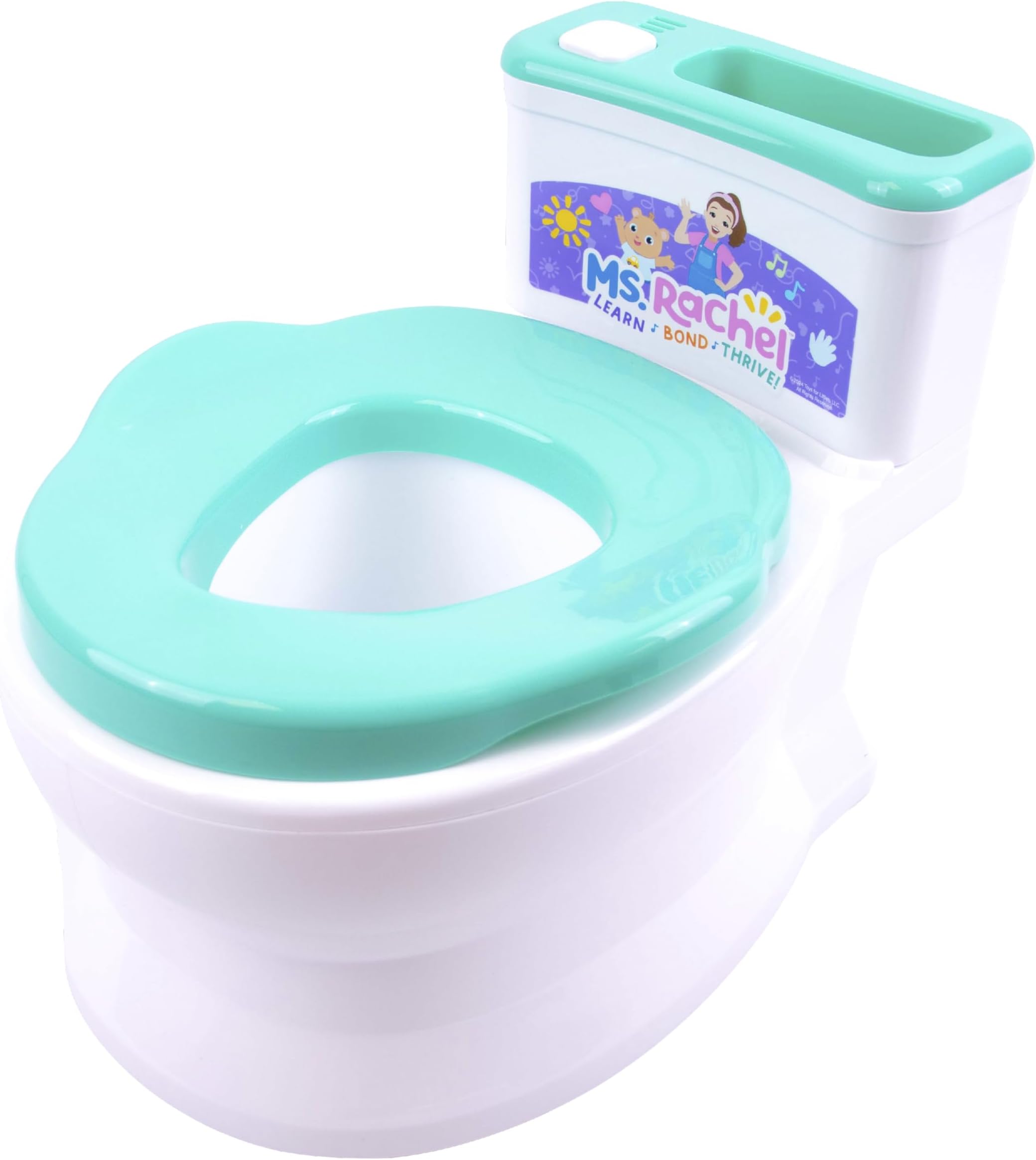 Amazon.com: Ms. Rachel 2-in-1 Playtime Floor Potty Trainer With Sound ...