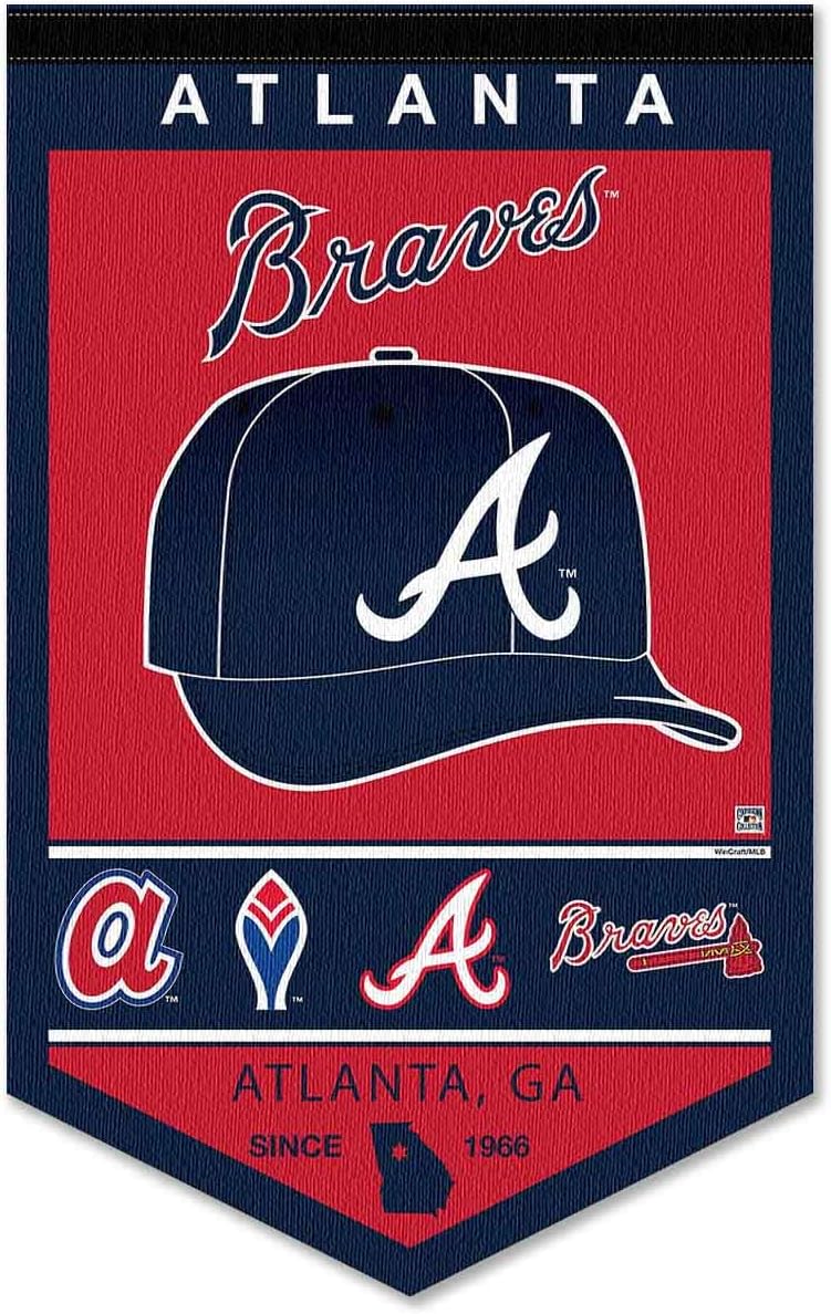 Amazon.com : Atlanta Braves Heritage History Banner Pennant : Sports ...