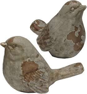 Amazon.com: IMPORT Collection 36-666 TIC Collection Finch Birds Statue ...