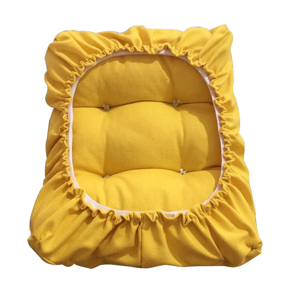 Amazon.com: Momahoda Padded Rectangle Bar Stool Cover Cushion with ...