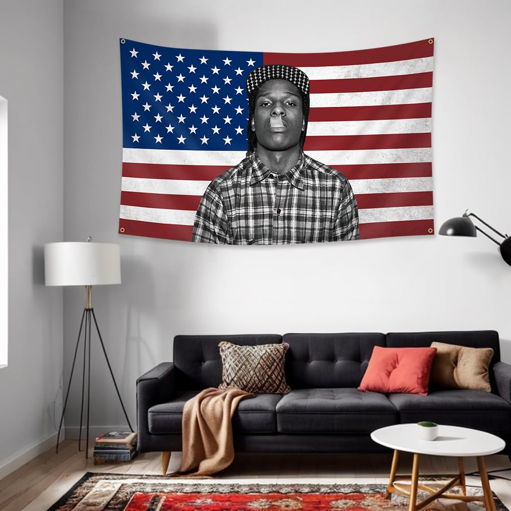 Asap Flag Background