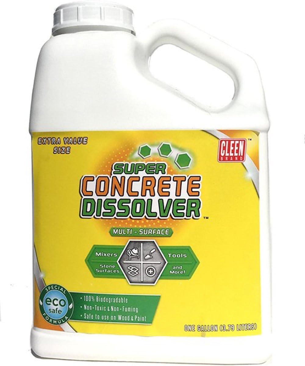 Amazon.com : Cleen Products Super Concerete Dissolver 1-Gal. Concrete ...