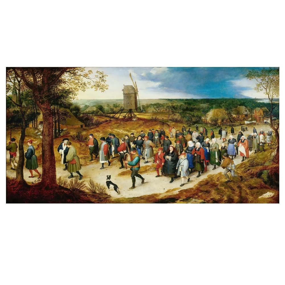 Painting By Bruegel The Wedding Bruegel Wedding Feast | Practical
