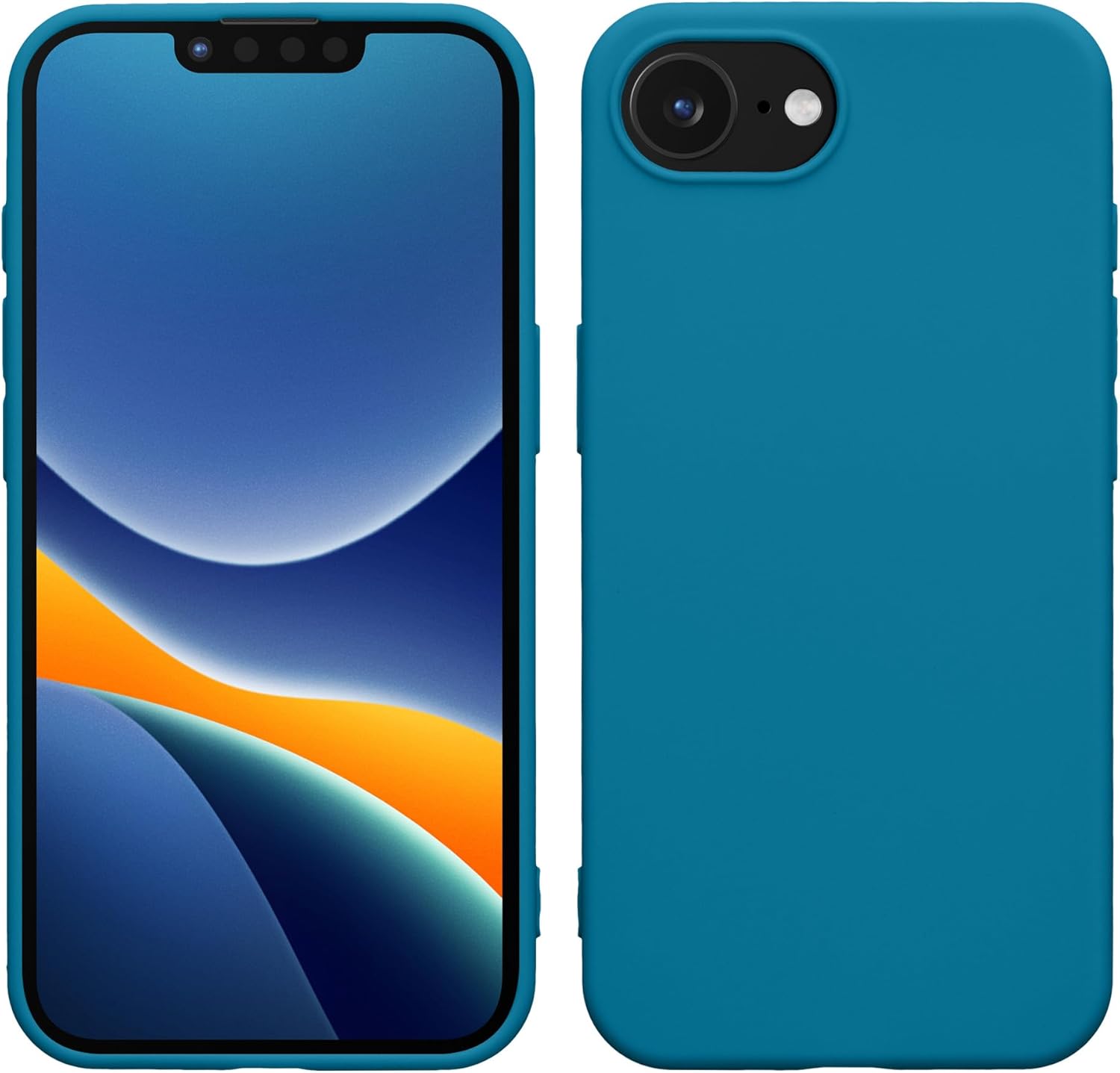 kwmobile Case Compatible with Apple iPhone 16e Case - Soft Slim ...