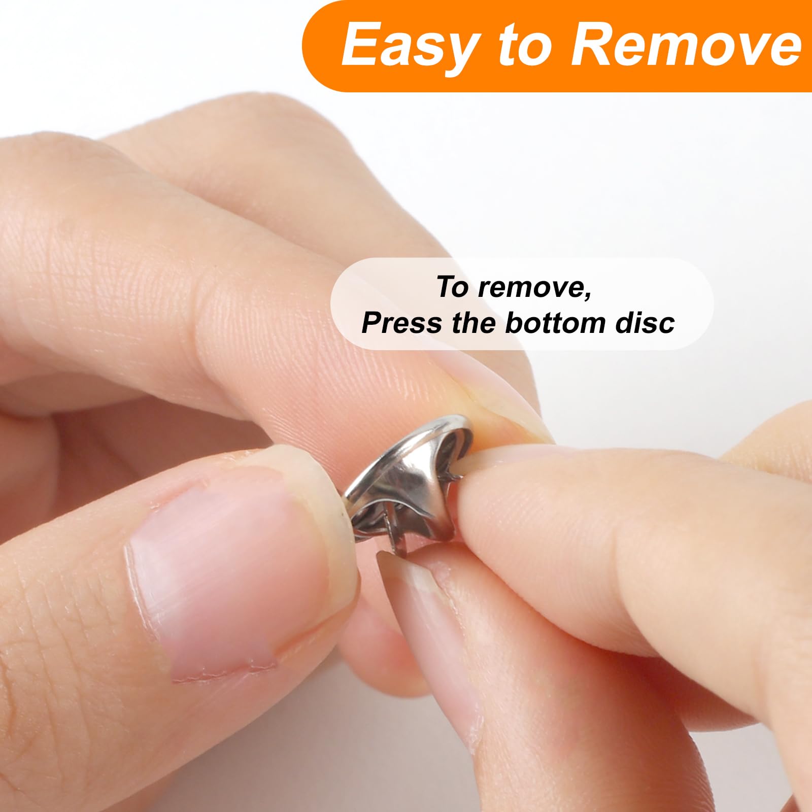 Snapklik.com : Pin Backs, 100PCS Metal Locking Pin Backs, Pin Back ...