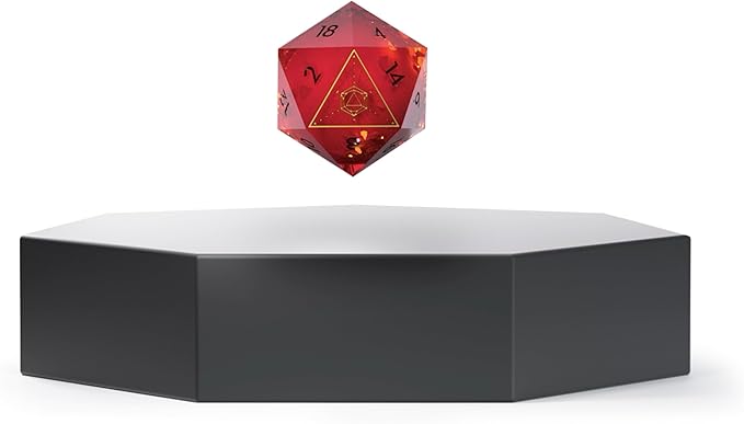 Amazon.com: Ascendice - Floating Dice for D&D (Bloodlust & Matte Black ...