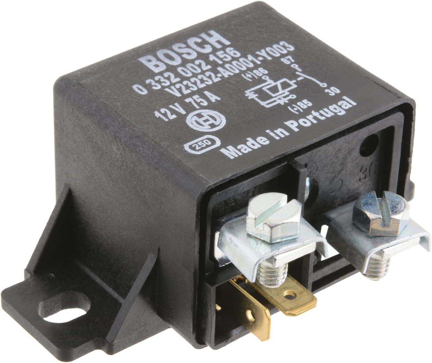 Amazon.com: BOSCH 0332002156 Normal Open Power Relay - 12 V, 75 A ...