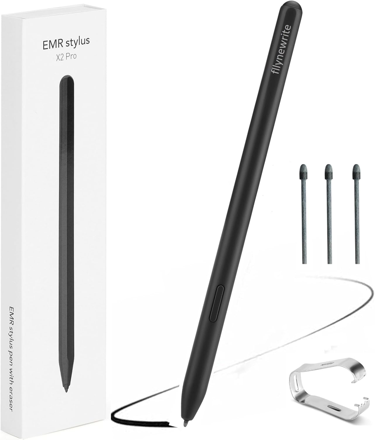 Amazon.com: fllynewrite EMR Stylus Compatible with Remarkable 2 Pen ...