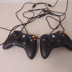 Zexrow Xbox 360 Wired Controller, Game Controller USB Wired PC Joystick ...