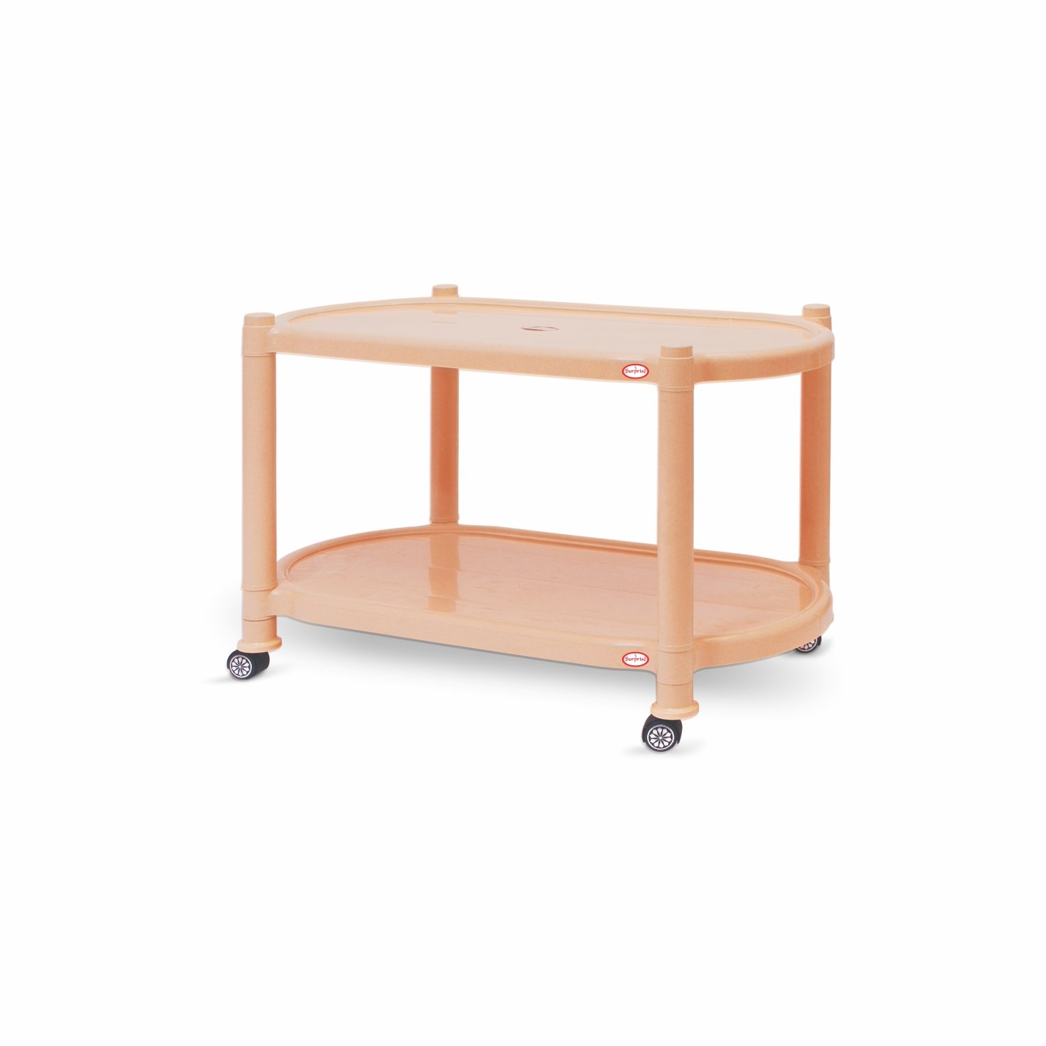 Buy SURPRISE Plastic Teapoy (Beige, 62.2 cm x 33.2 cm X 52.2 cm) Online ...