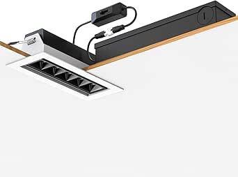 SCON 5W Recessed Adjustable Array Spotlight, TRIAC/0-10V LED Linear ...