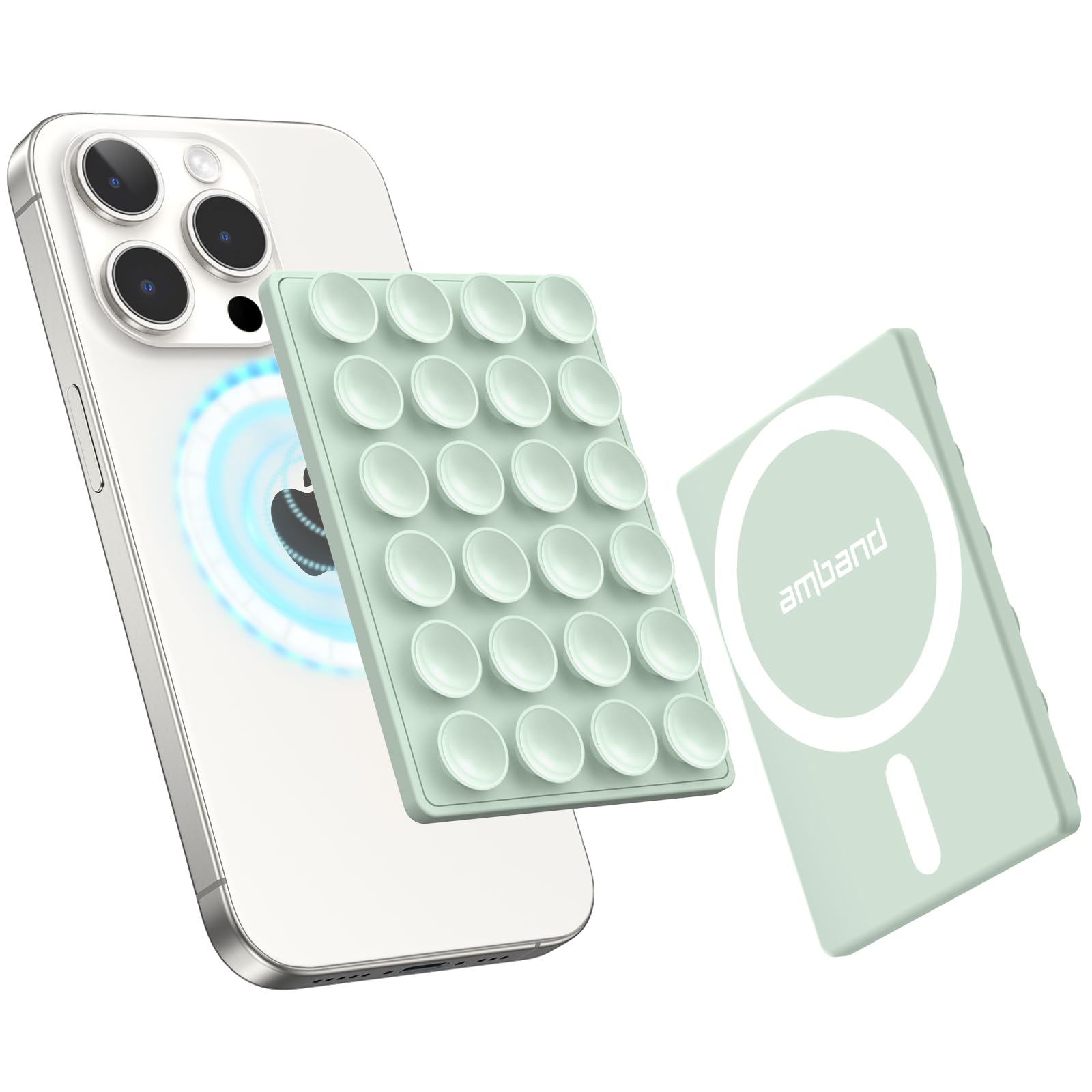 Amazon.com: amBand Cute Preppy Stuff Silicone Suction Cup Phone Mount ...