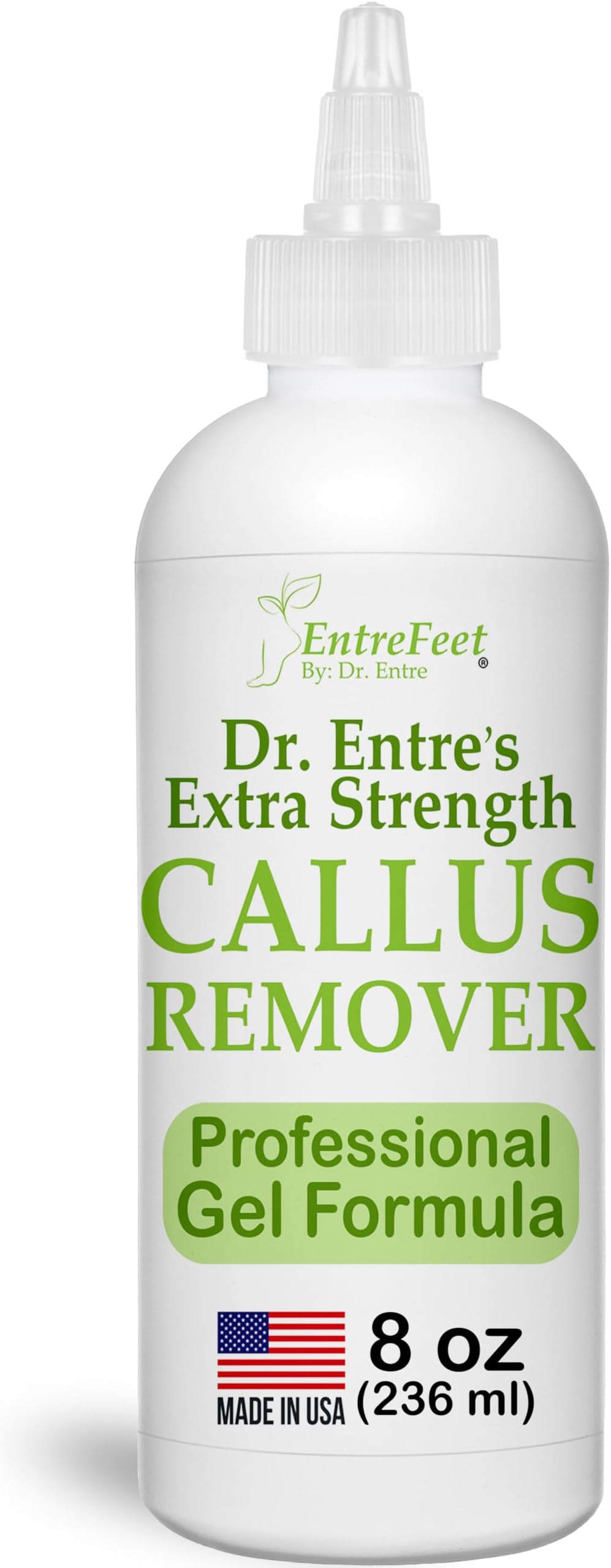 Amazon.com : Dr. Entre's Callus Remover Gel: 8oz Extra Strength with ...
