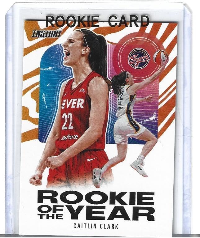 Amazon.com: 2024 Caitlin Clark Rookie of The Year Card - Basketball ...